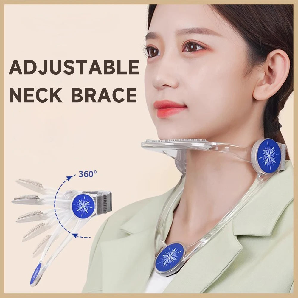 Adjustable Cervical Traction Device For Posture Correction – buckit.pk