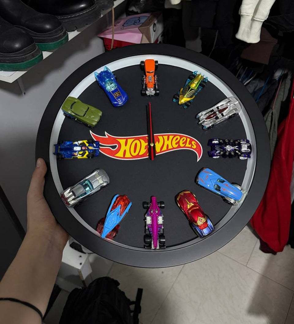 Supercars Hot wheels Clock – buckit.pk
