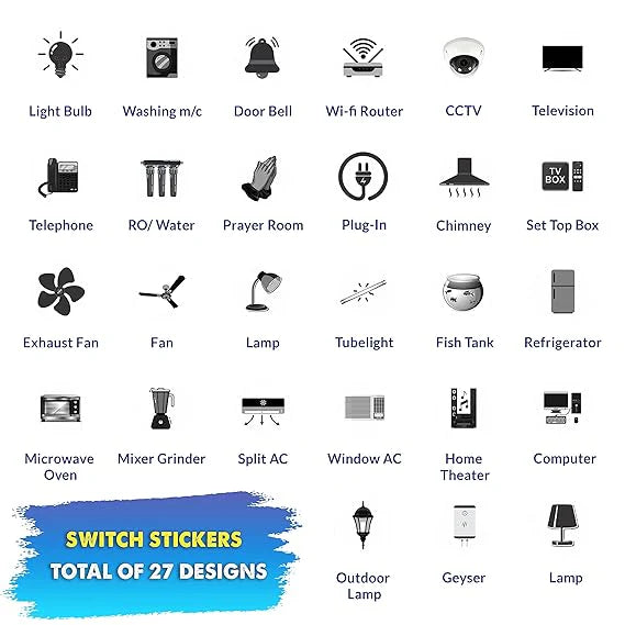 Switch Sticker For for Electric Board – buckit.pk