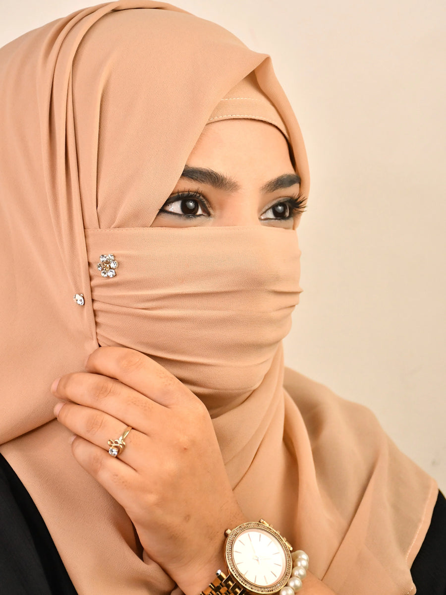 Hijab Friendly Mask ( Pack of 5 Masks ) – buckit.pk