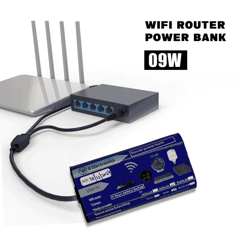 9W Wifi Router Power Bank – buckit.pk