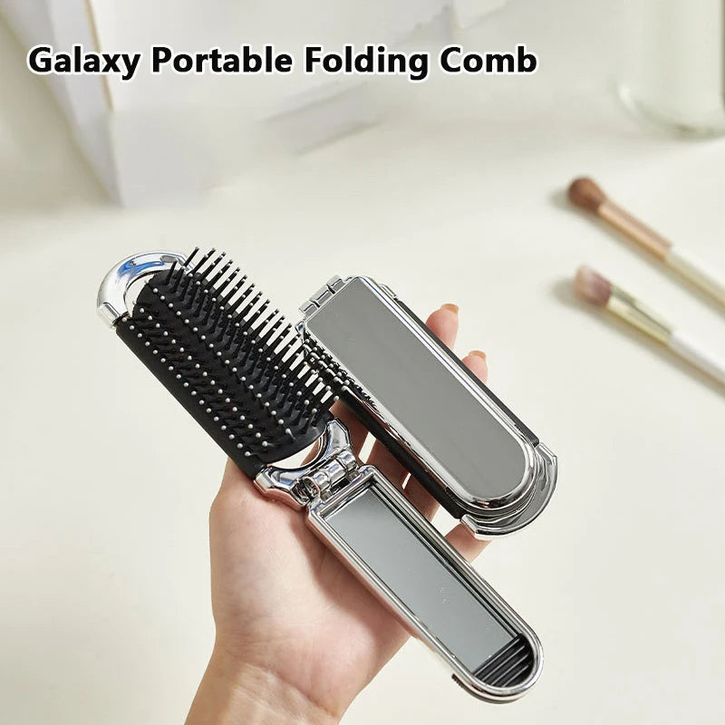 Folding Comb with Makeup Mirror – buckit.pk